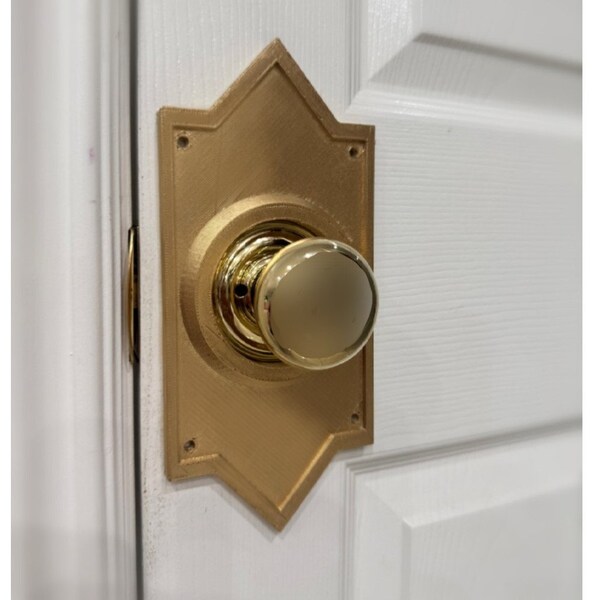 Door Knob Backplate - Etsy