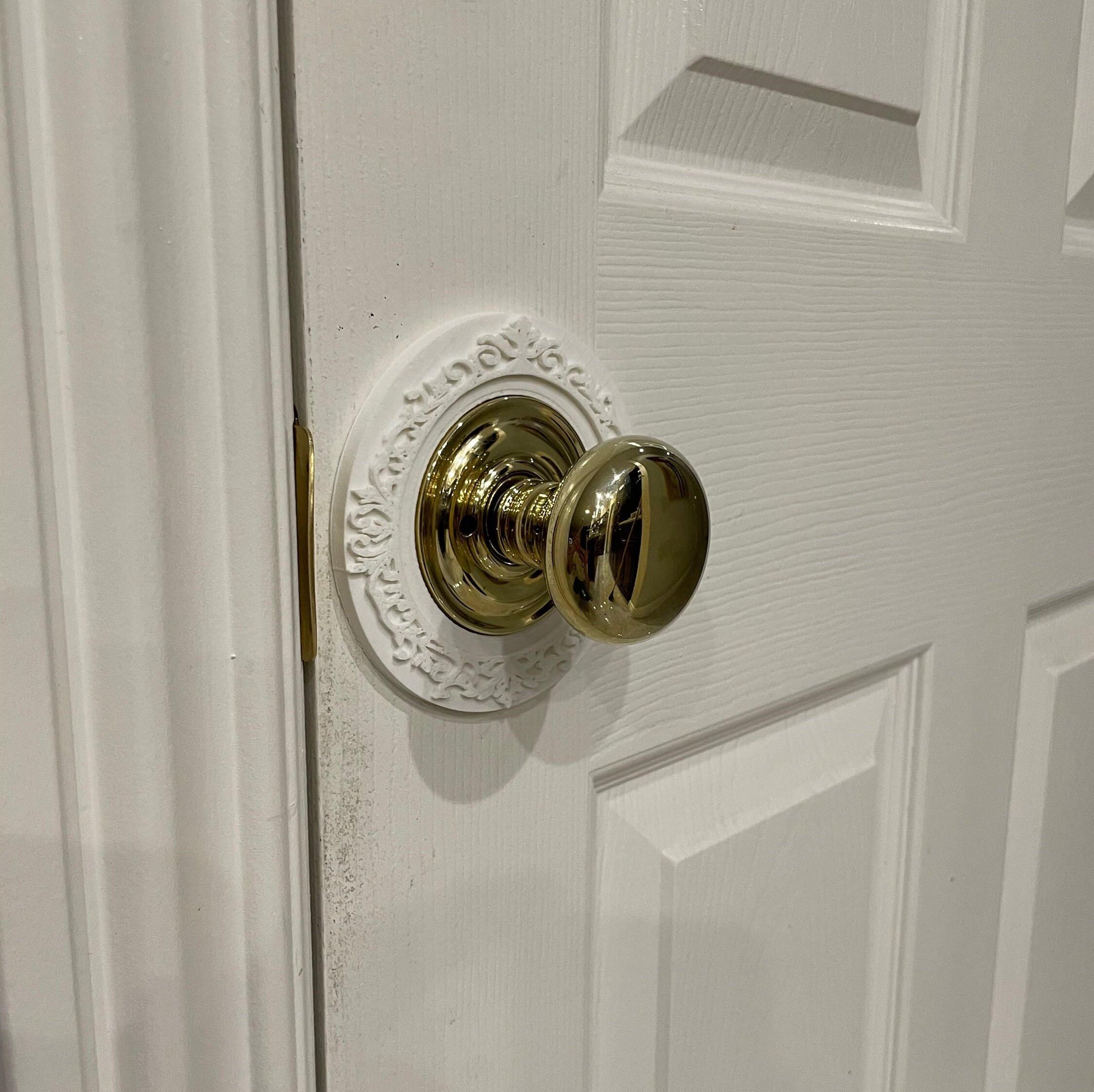 Victorian Doorknob Backplate - Etsy