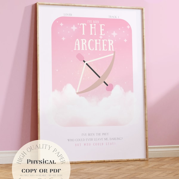 The Archer Taylor Poster - Etsy