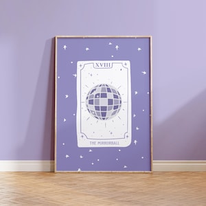 Mirrorball Taylor Inspired Tarot Card, Song Print, Disco, Folklore ...
