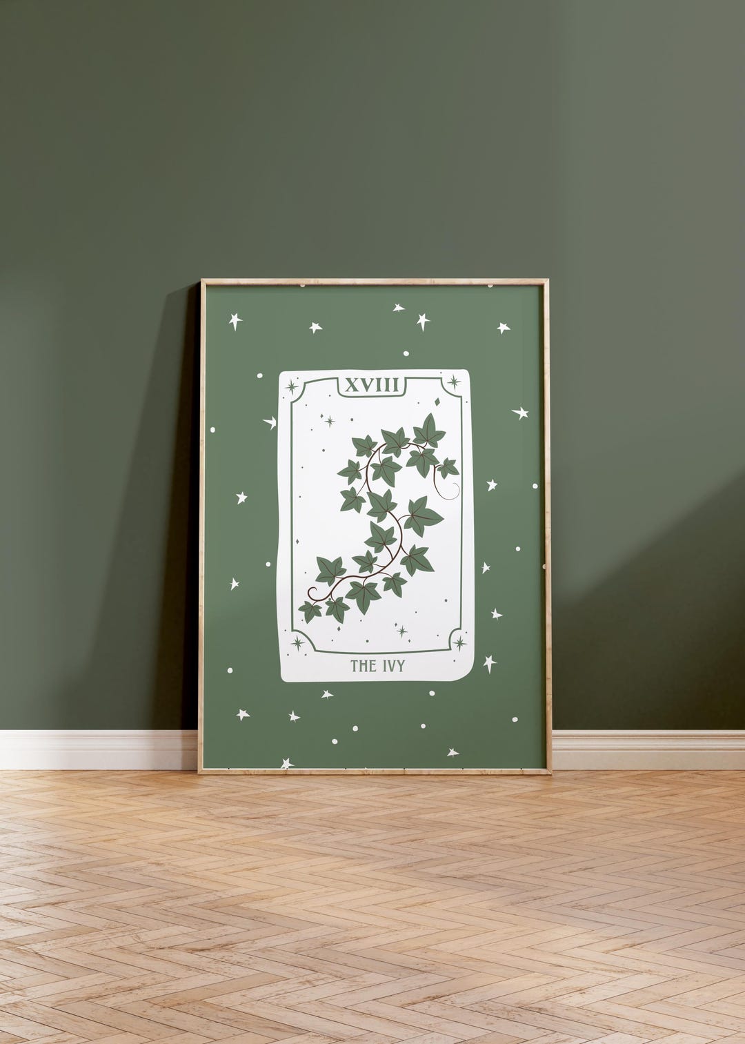 The Ivy | Taylor Inspired Tarot Card, Song Print, Green, Evermore ...