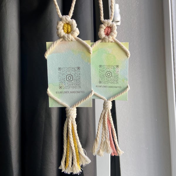Macrame Family in Frame - Etsy