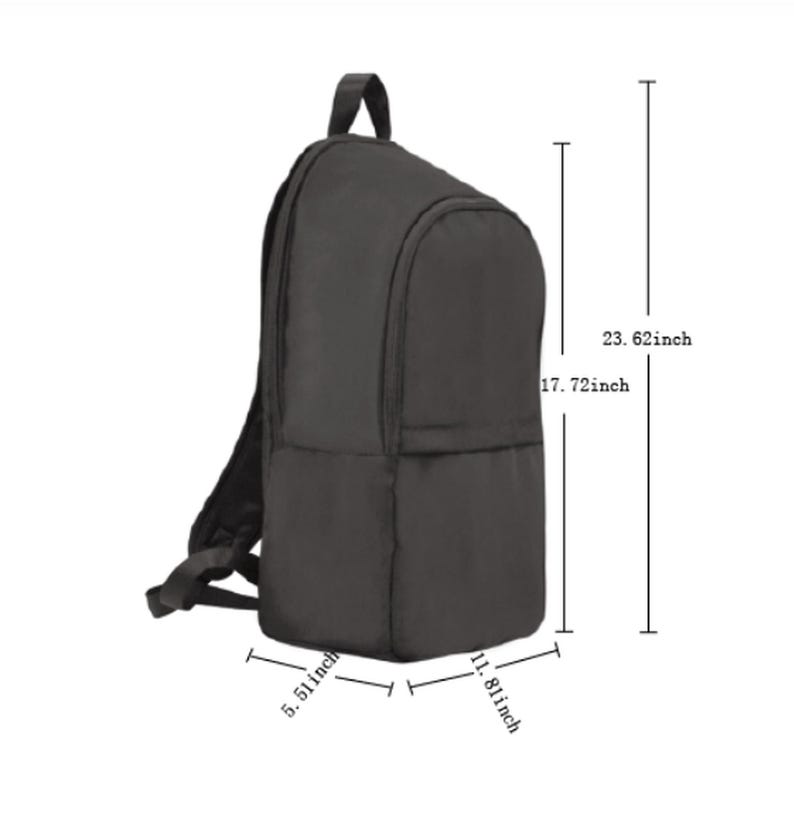 Backpack School Designer Backpacks Canvas Backpack Personalized Backpacks Godzillas Gojira Kaiju ...