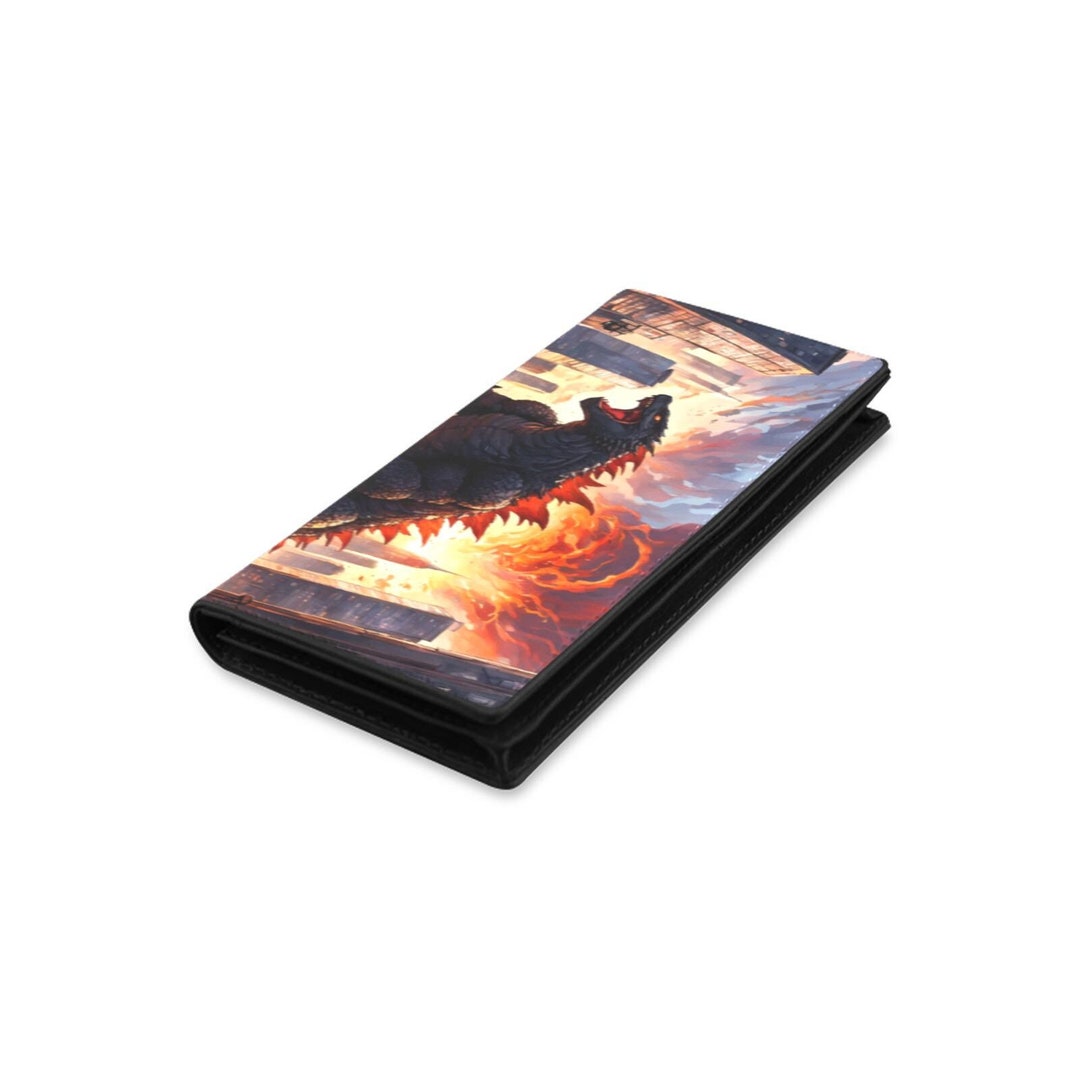Godzilla Wallet Anime Leather Wallet Godzilla Purse Godzillas Comics ...
