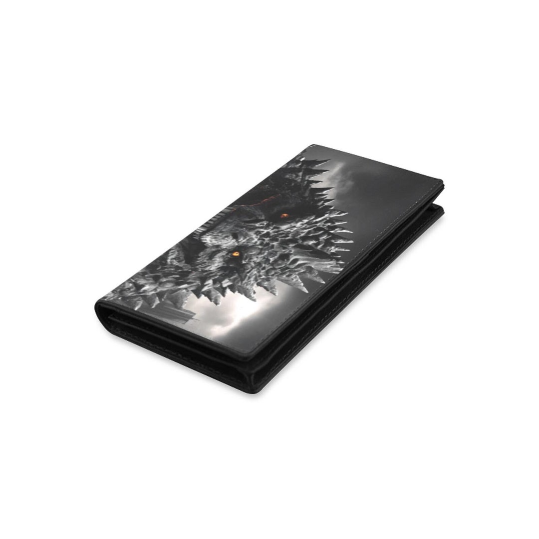 Leather Wallet Godzilla Purse Kaiju Gojira Godzillas Comics Cartoon ...