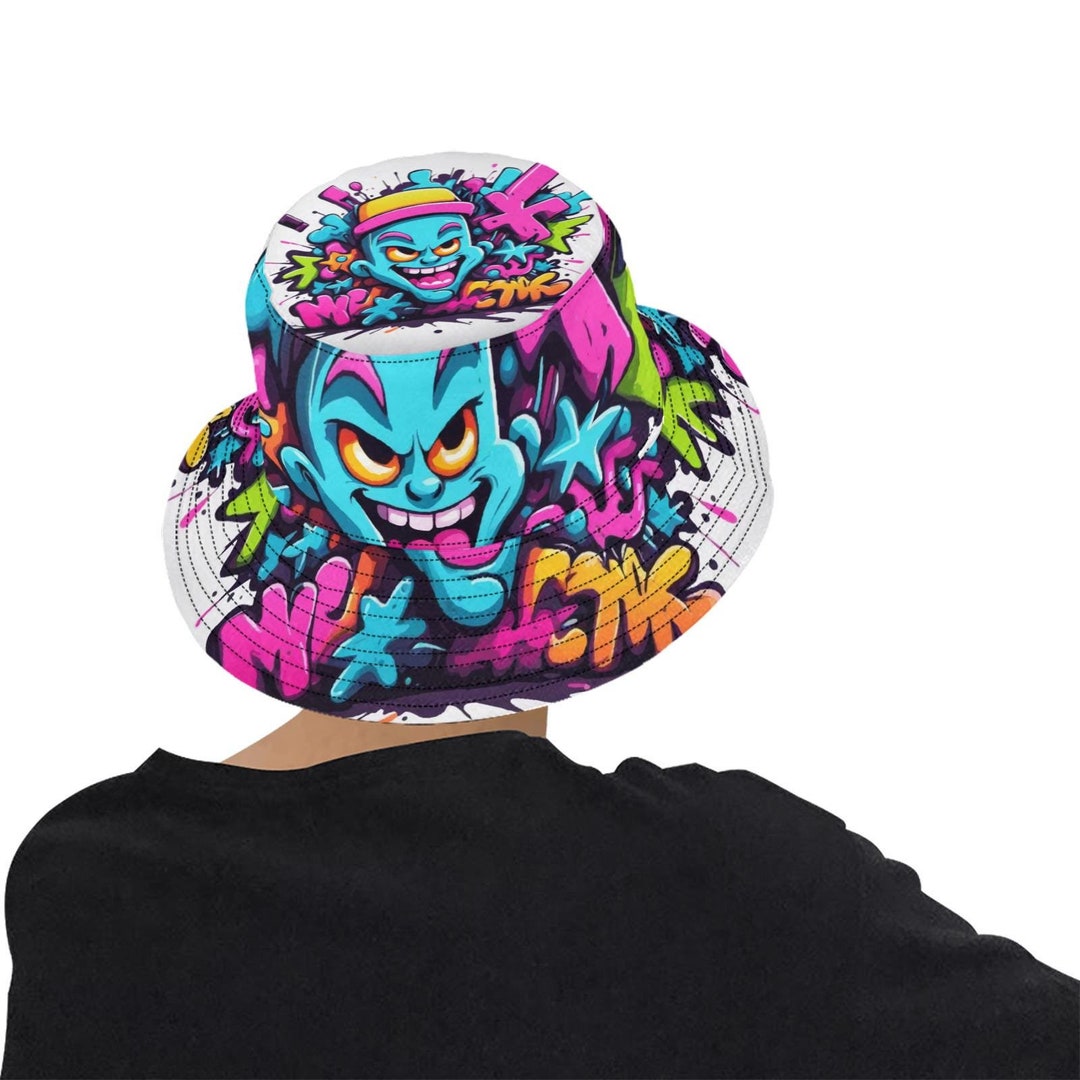 Bucket Hats for Women Cartoon Hat Comics Cap - Etsy