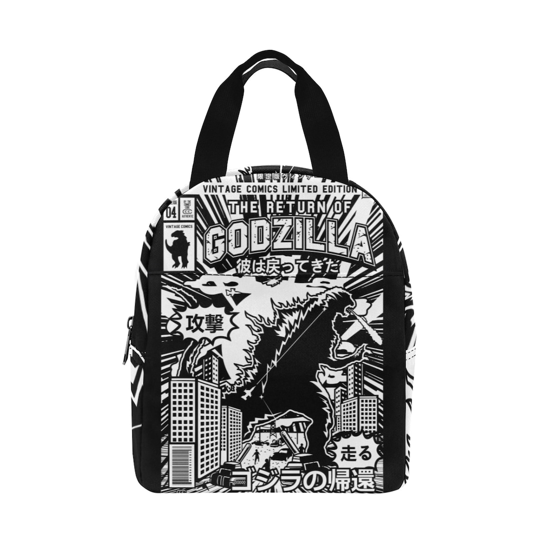 Insulated Lunch Box Godzilla Lunch Bag Insulated Lunch Bag Lunch Boxes ...