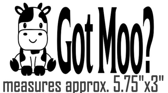 Got Moo Moo Moo Subaru Decal What Better Way to Show Your Moo Love - Etsy