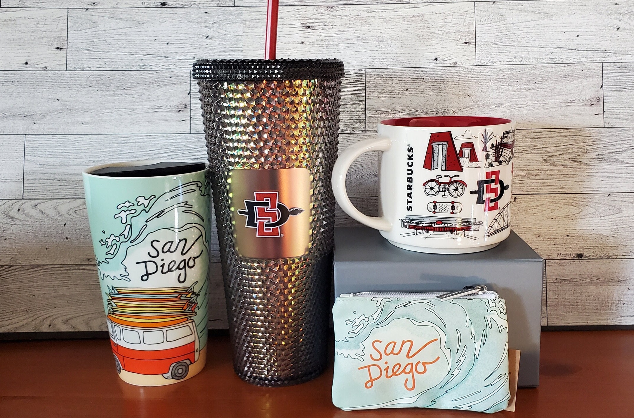 Starbucks San Diego Collection SDSU san Diego State - Etsy