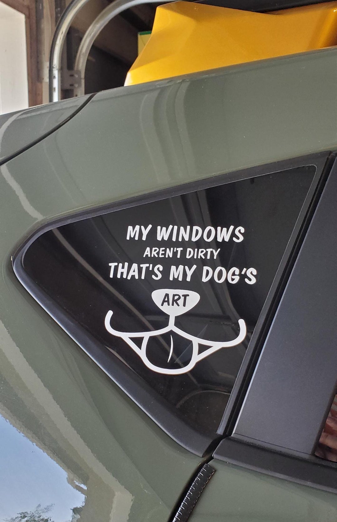 Dog Nose Art Decal - for Those Specially Creative Pups! - Etsy