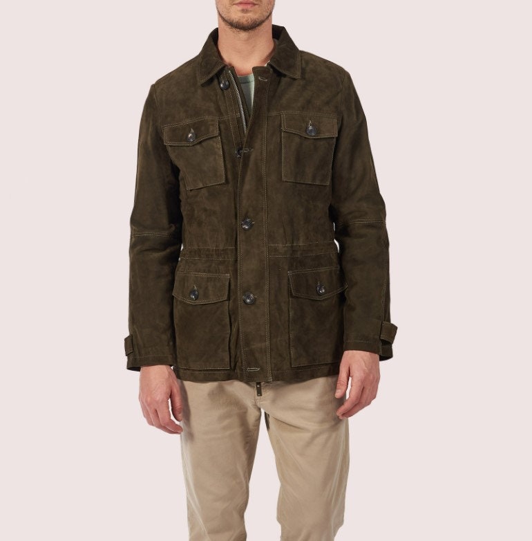 Safari Suede Jacket - Etsy