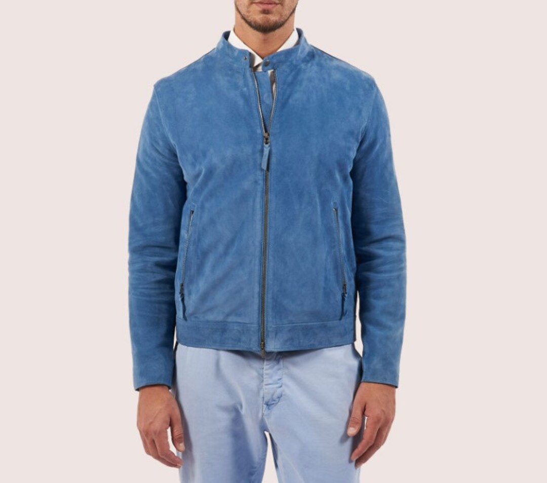 Bradford Goat Suede Jacket - Etsy