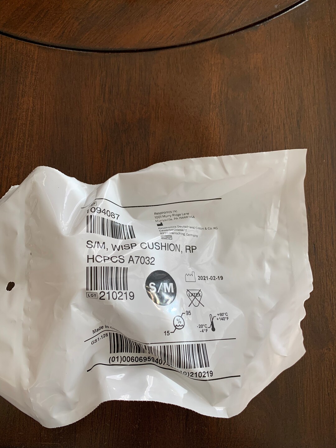 Philips Respironics Wisp Cushion RP Small/medium New in Packaging - Etsy