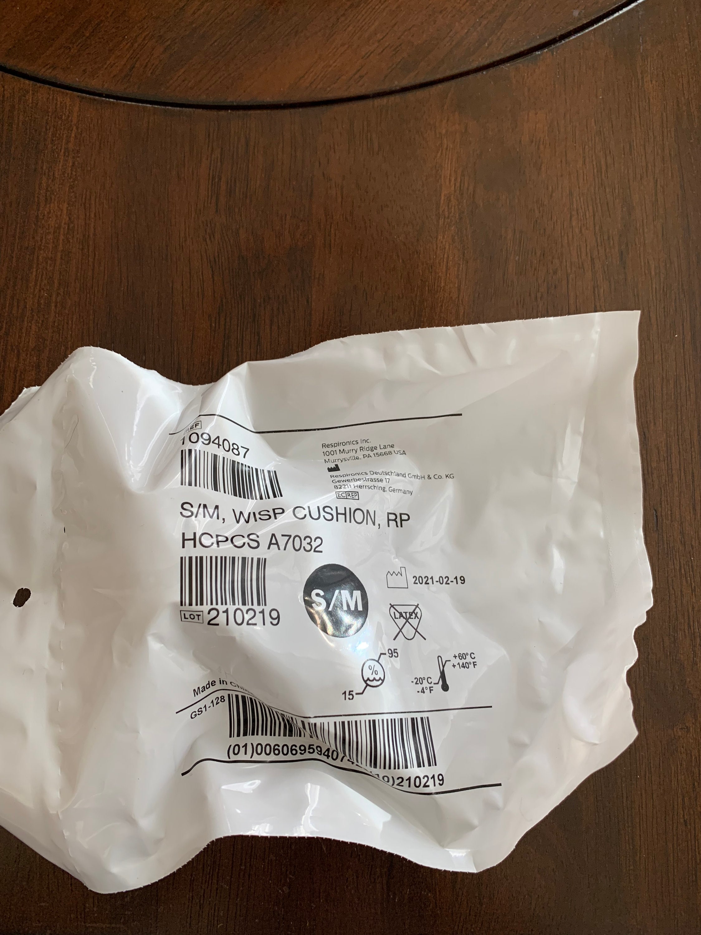 Philips Respironics Wisp Cushion RP Small/medium New in Packaging - Etsy