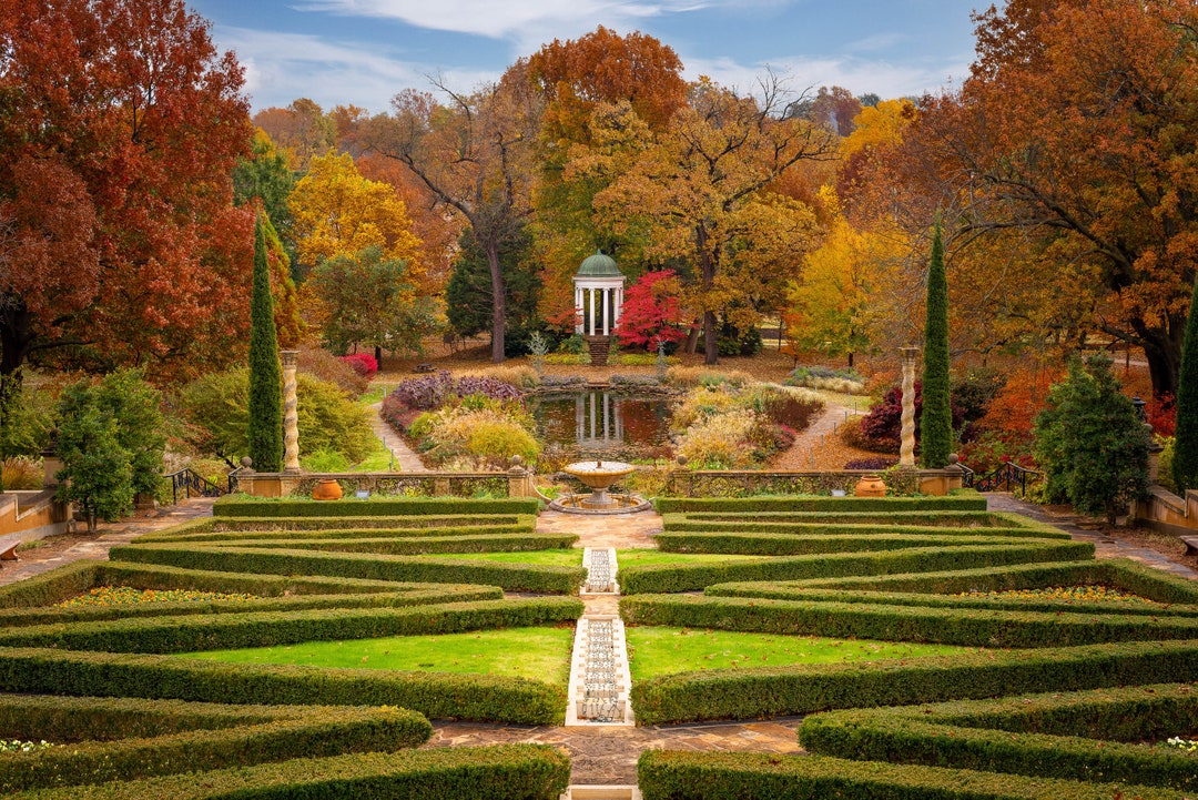 Tulsa Oklahoma Wall Art Philbrook Museum; Midtown Tulsa; Architecture ...