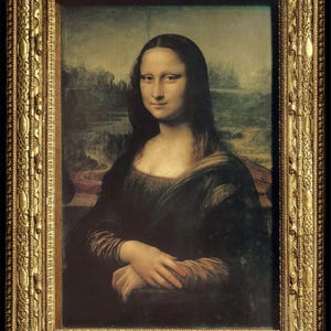 Mona Lisa Digital Print - High-resolution Renaissance Art (PDF & JPEG ...