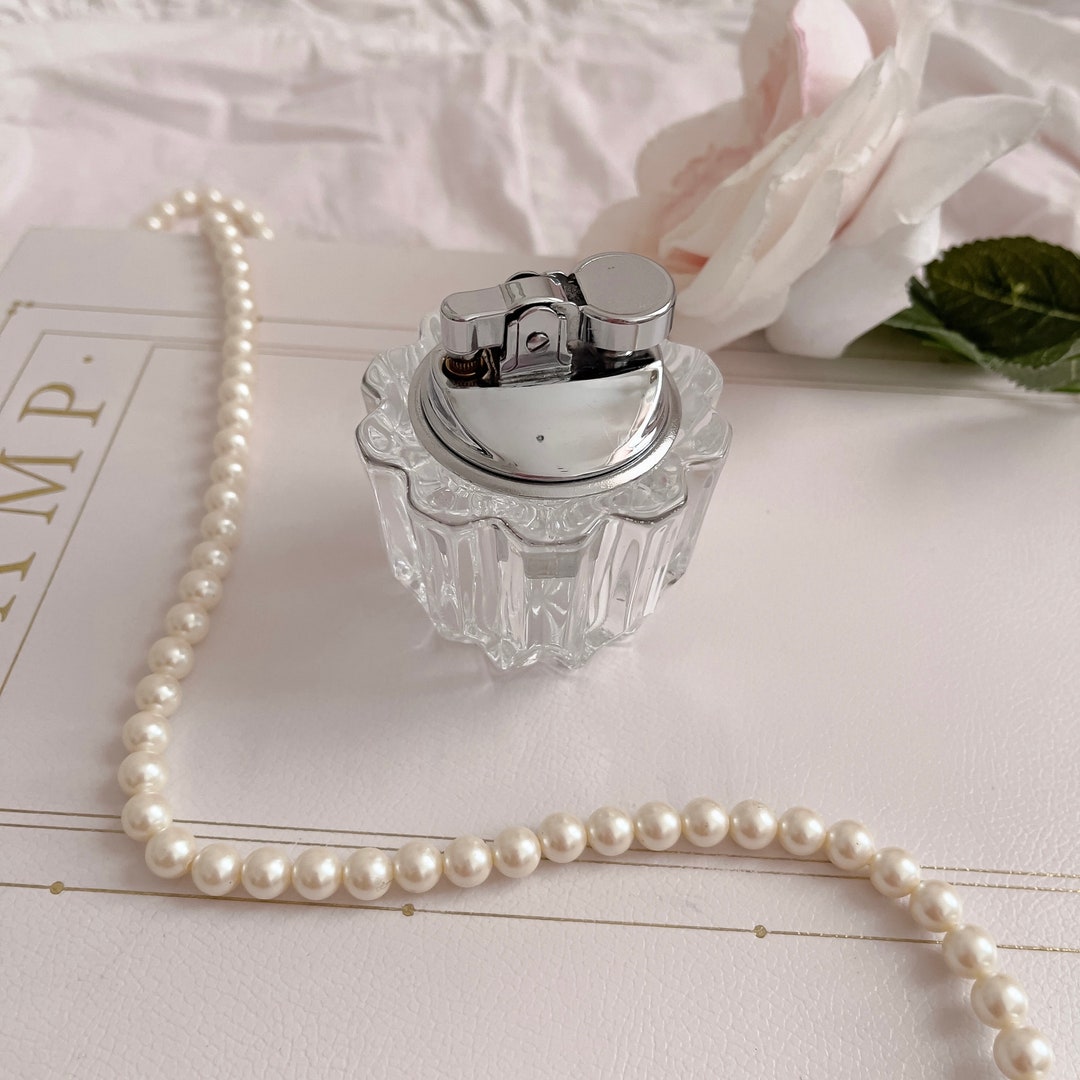 Vintage Crystal 80s Glam Table Lighter/personalized Lighter/zippo ...