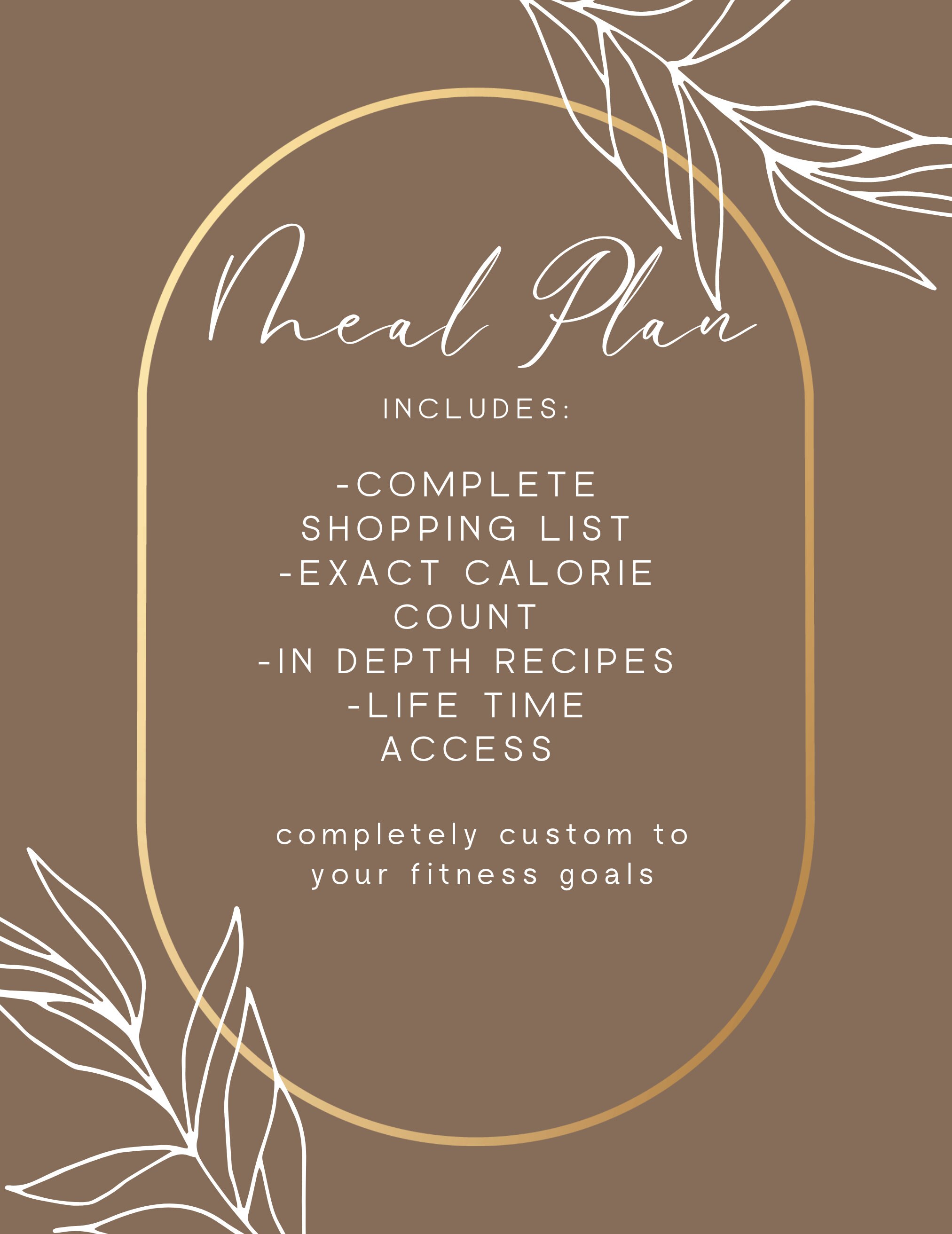 CUSTOM Diet Plan Made Specifically for YOU - Etsy