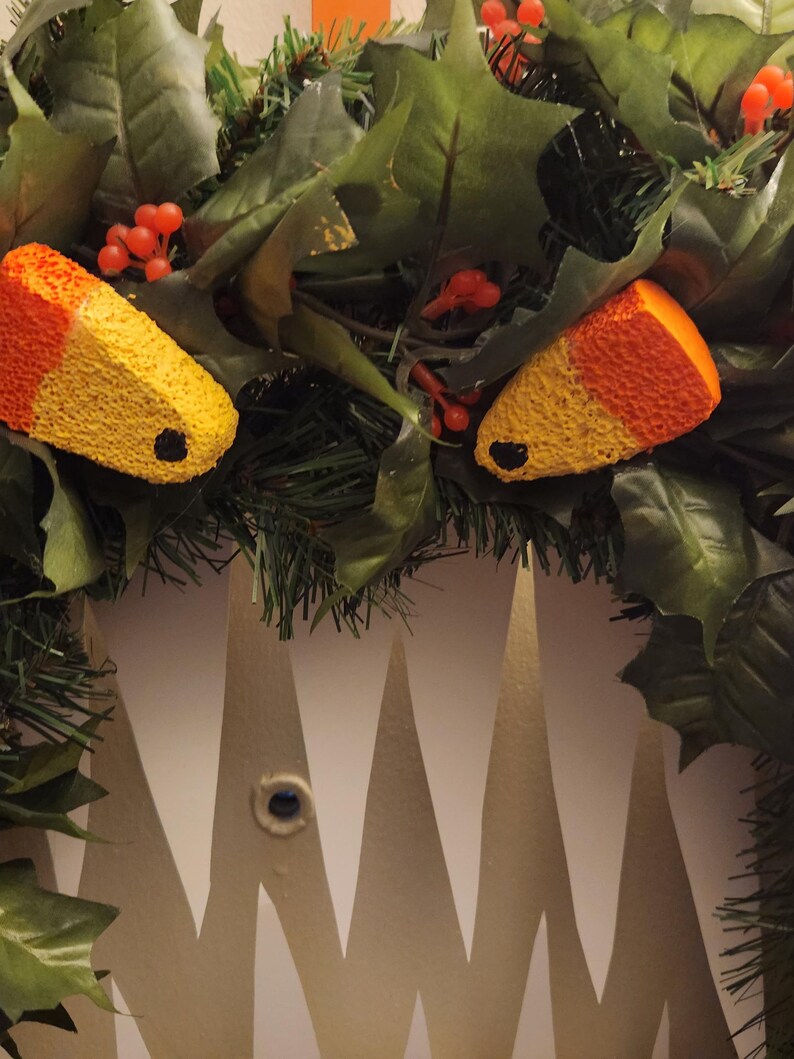 Jack Skelton Man Eating Wreath - Etsy