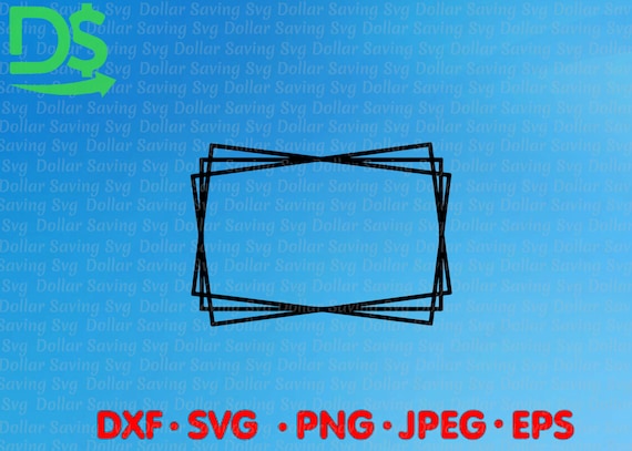 Rectangle Frame SVG Frame SVG Shape SVG Rectangle Svg - Etsy