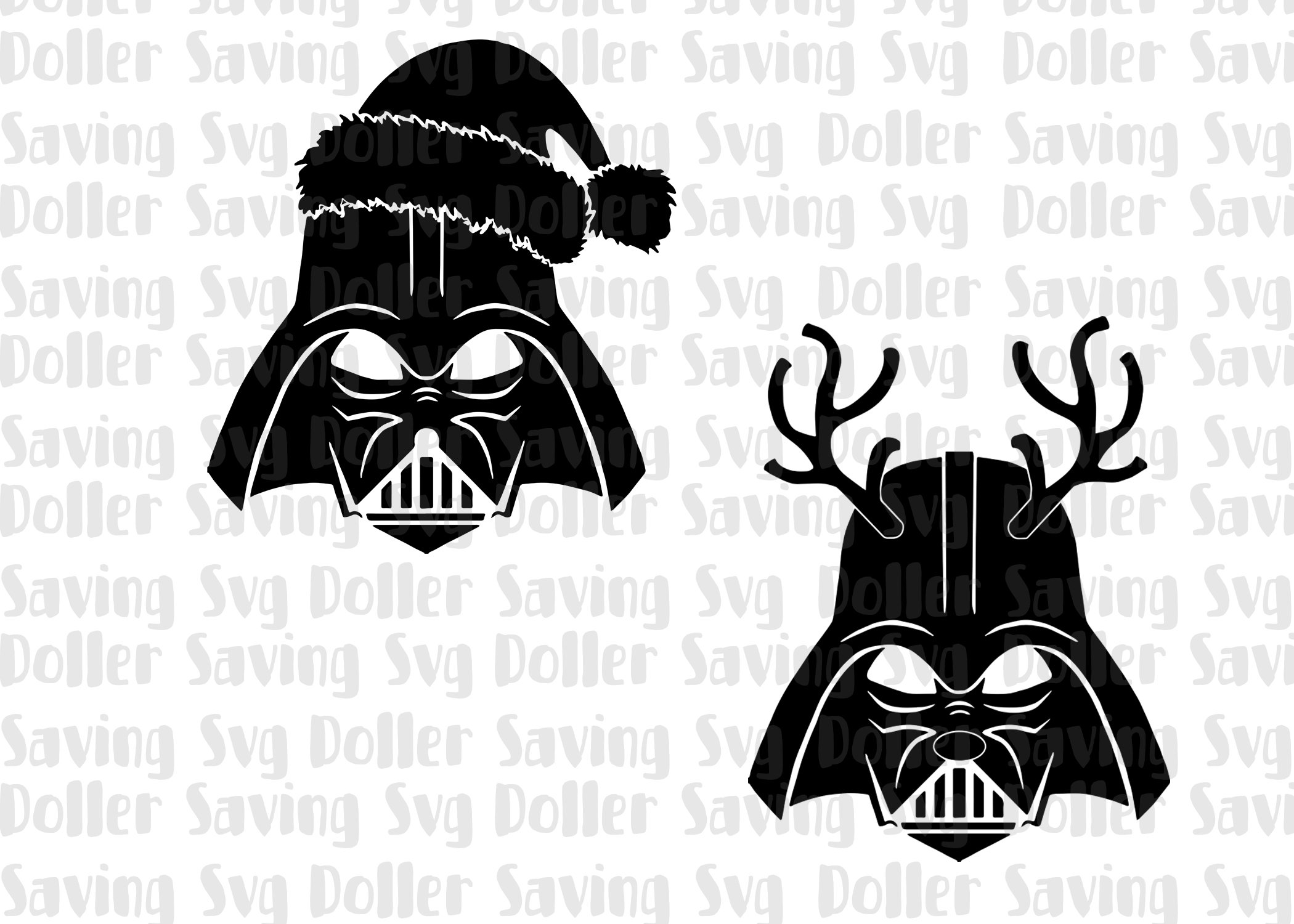 Star wars SVG Christmas svg Star wars christmas Svg Darth | Etsy