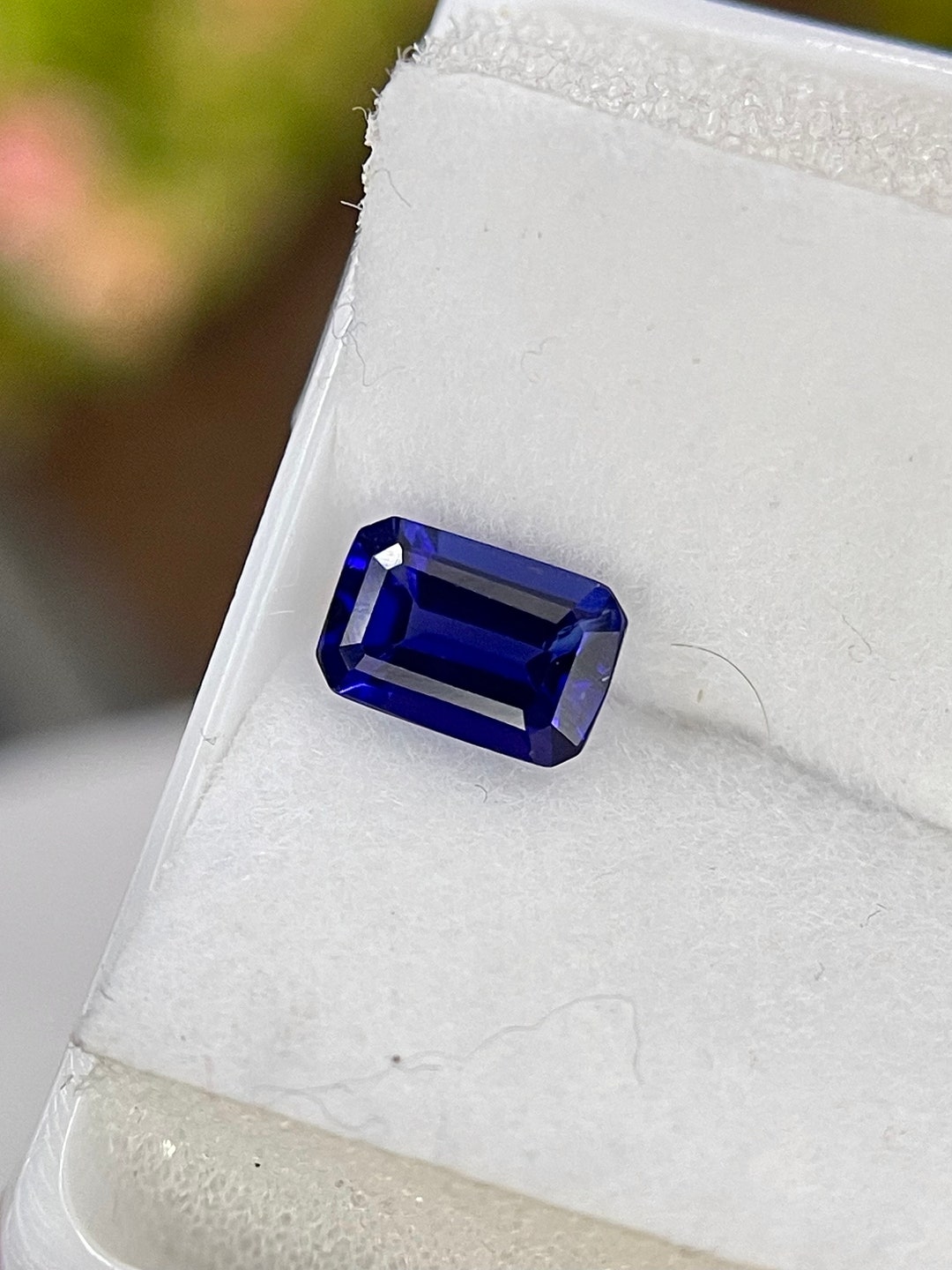 Ultra Super Deluxe Royal Blue Color Natural Tanzanite .49 Cts 5.7x3.8 ...