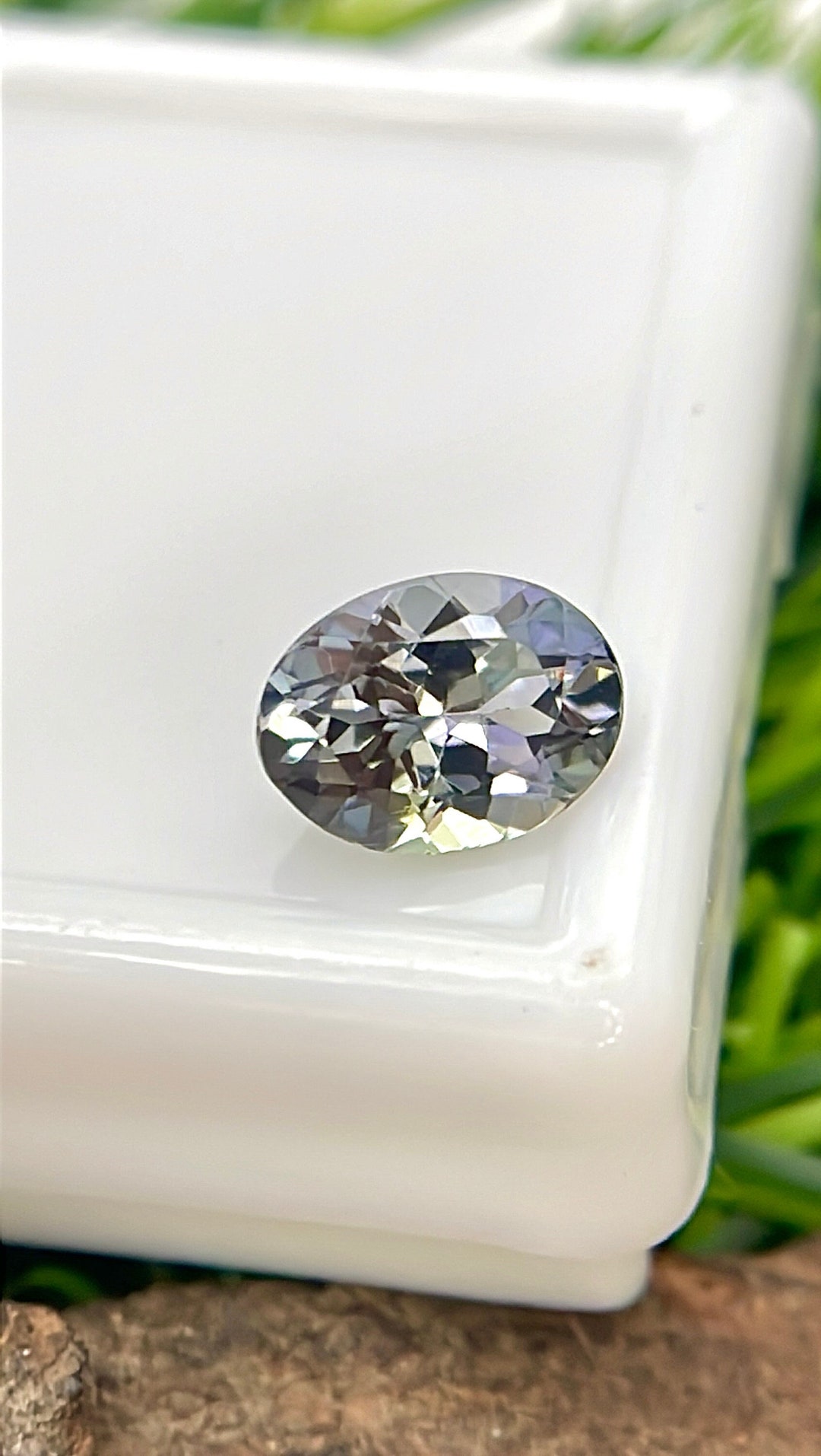 Mermaid Tanzanite Unheated Oval Cut Natural Tanzanite, 1.01 Cts , 7.5x5 ...