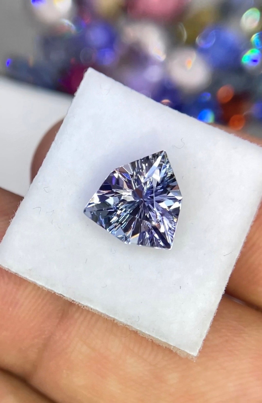 Mermaid Tanzanite 2.70 Cts 10 Mm Trillion Cut Tanzanite Ring - Etsy