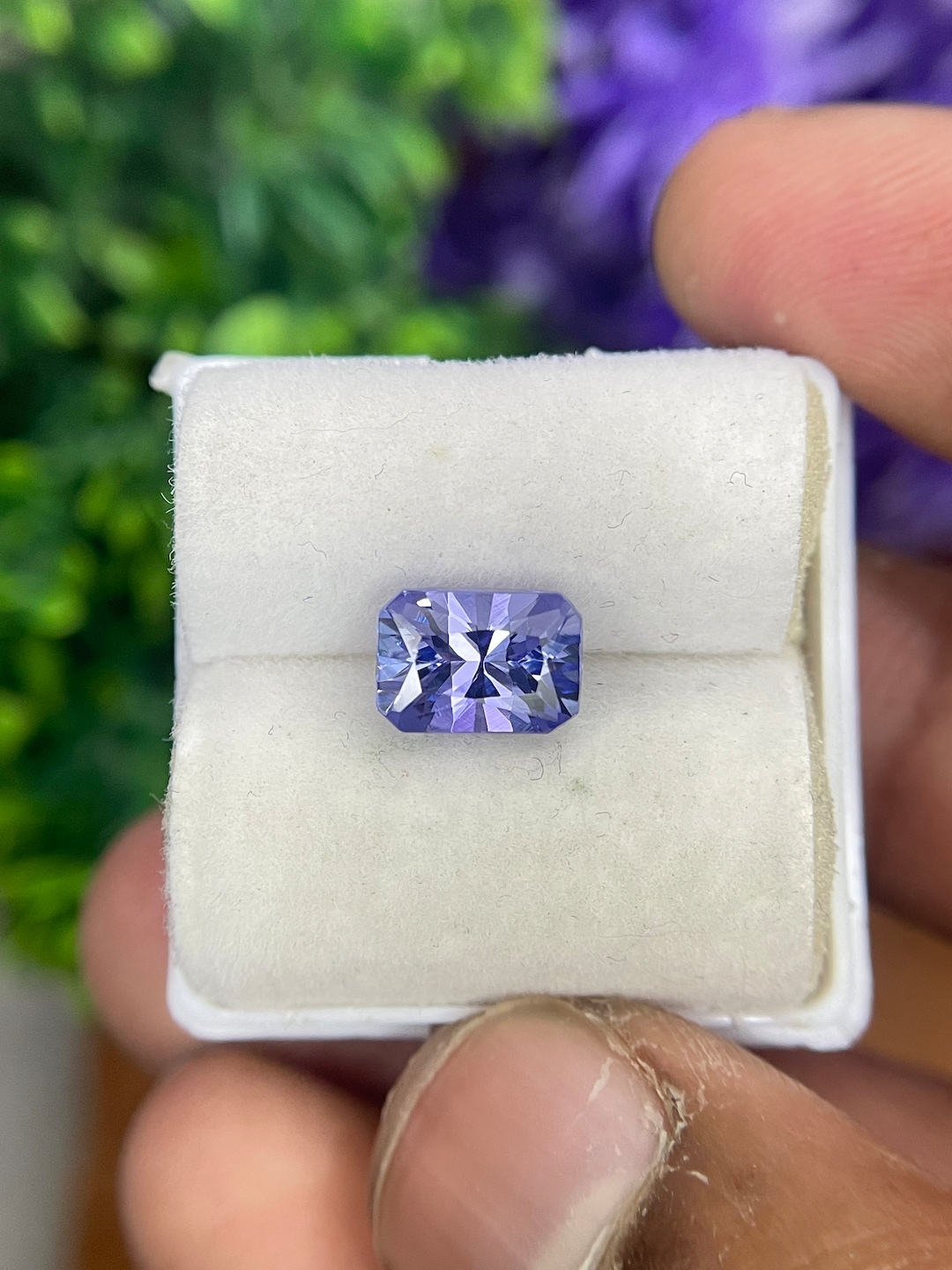 Master Cut Natural Tanzanite Octagon Cut 1.76 Cts , 8x5.8 Mm Ring Size ...