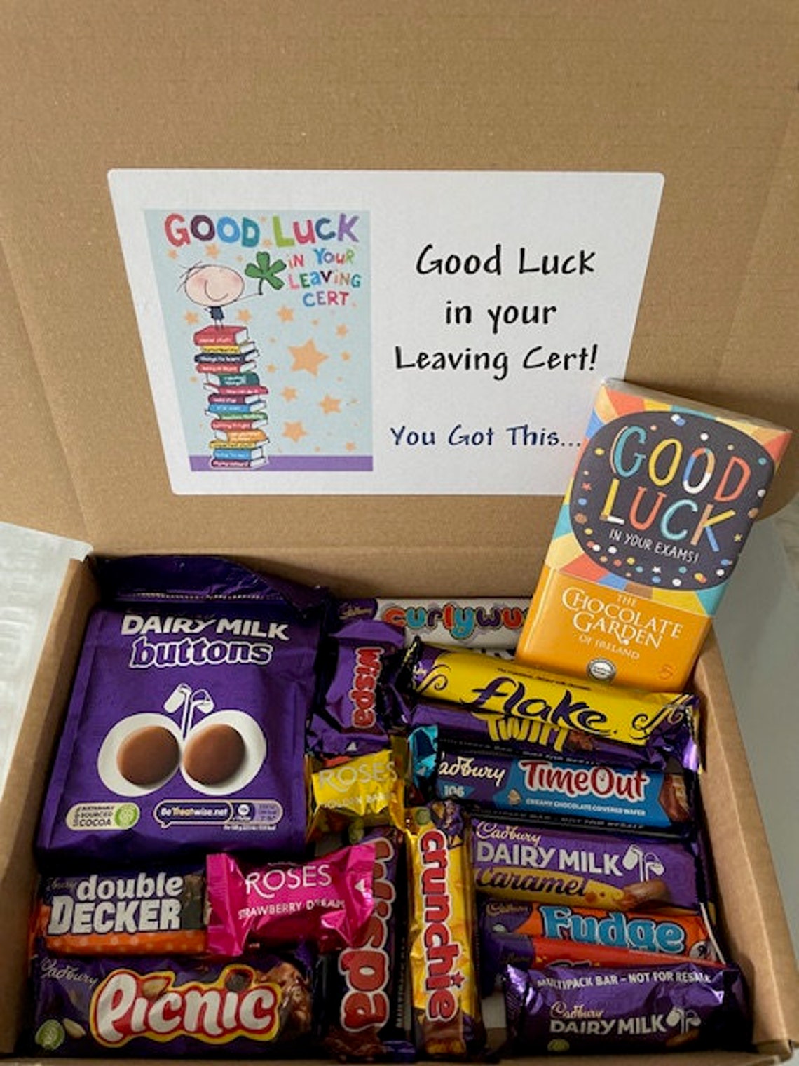 Cadbury’s Good Luck in Your Exams Treat Box | Treat Box | Good Luck in ...