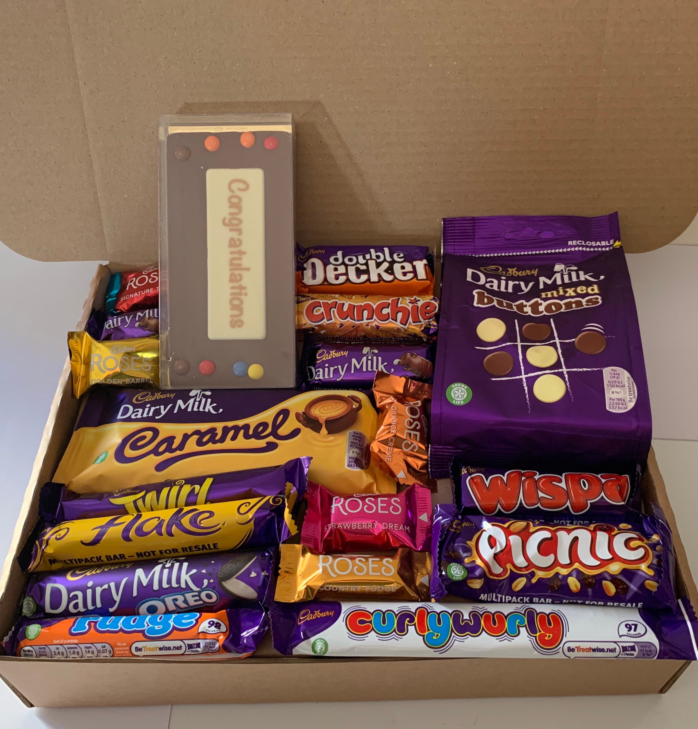 Large Cadburys Treat Box Gift Chocolate Hamper Irish | Etsy