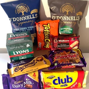 Irish Favourites Care Package Irish Hamper Irish Treat Box | Etsy Australia