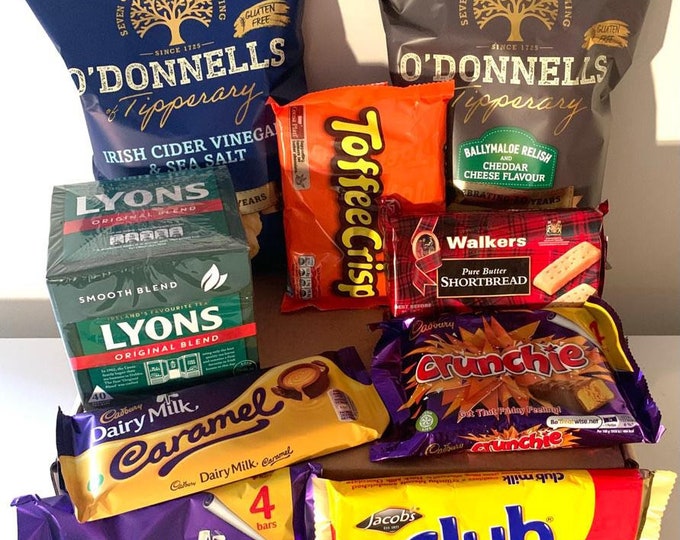 Irish Favourites Care Package | Irish Hamper | Irish Treat Box ...