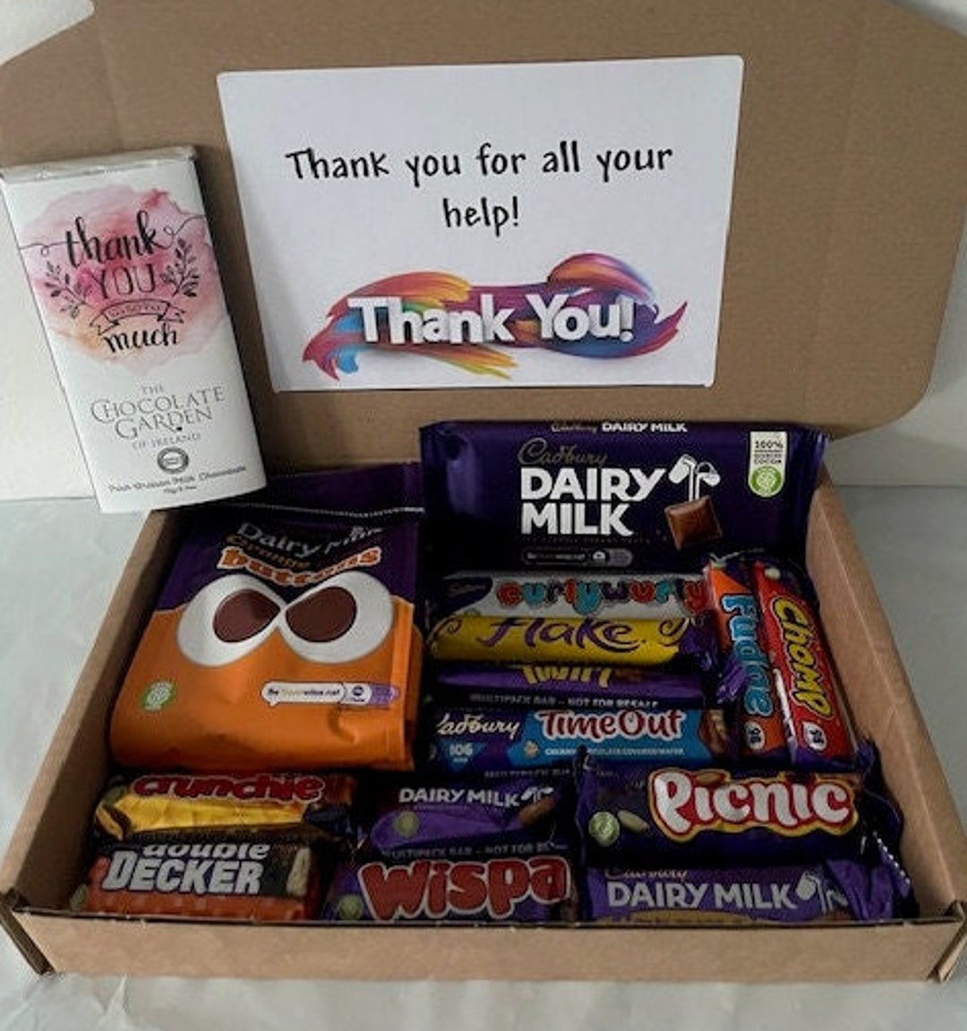 Thank You Cadburys Treat Box | Thank You Hamper | Thank You Gift ...