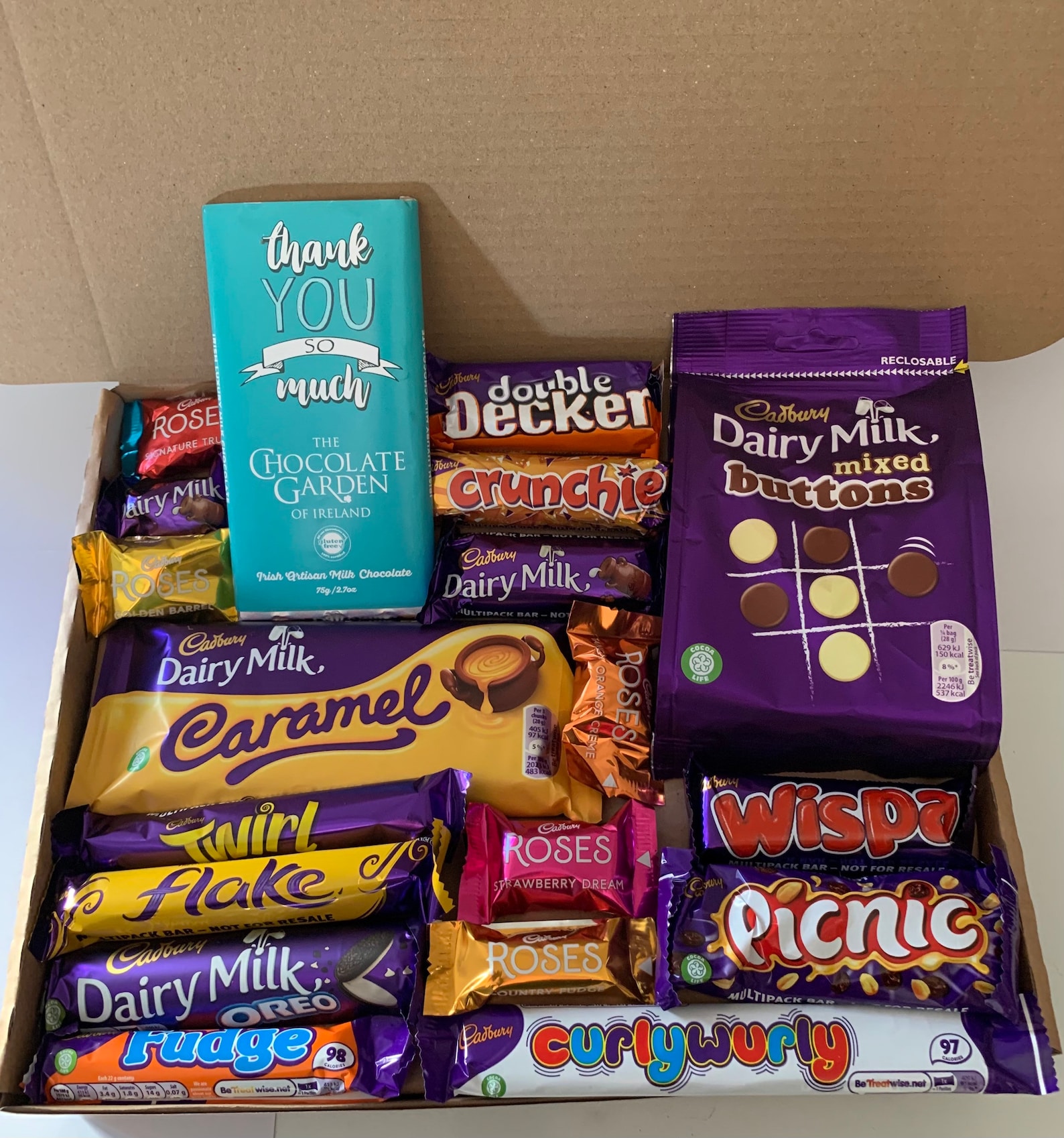 Large Cadburys Treat Box Gift Chocolate Hamper Irish - Etsy