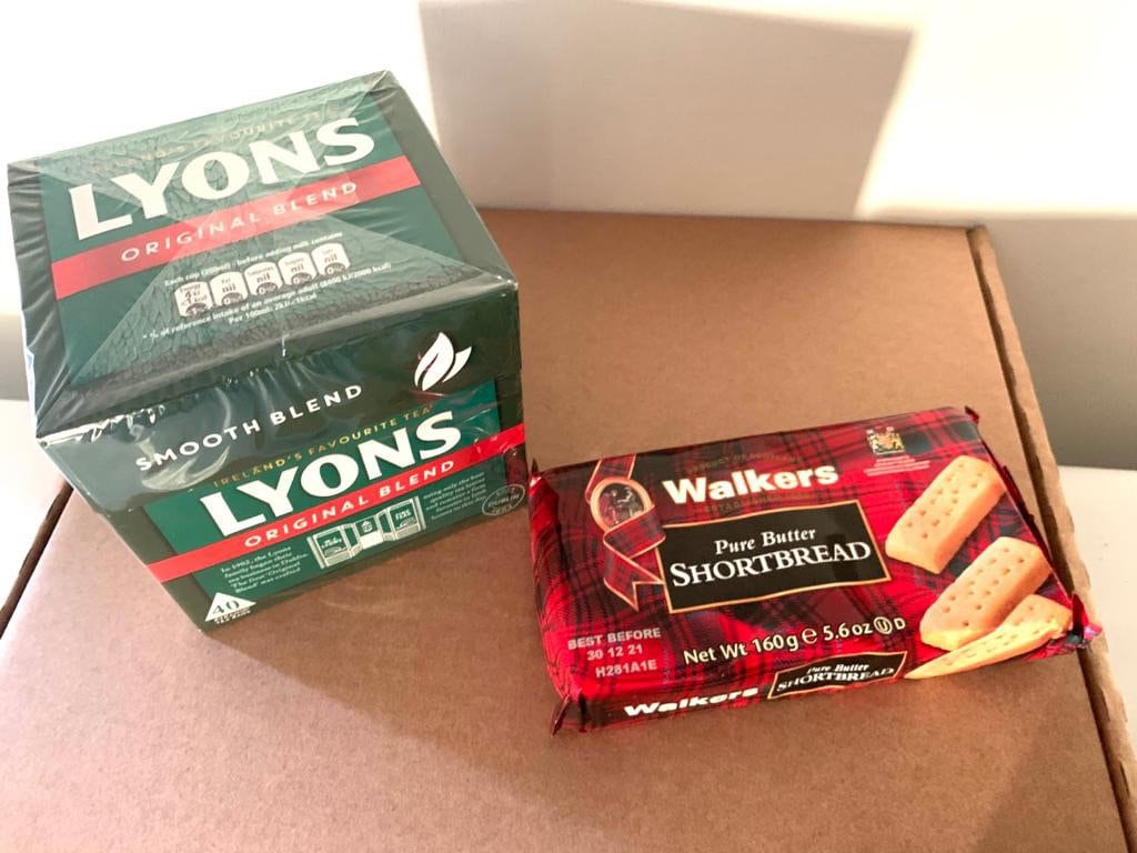 Irish Favourites Care Package Irish Hamper Irish Treat Box Ireland Gift ...