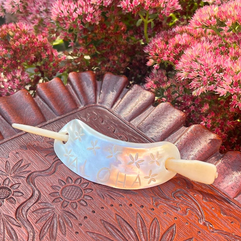Hawaiian Hair Clips - Etsy