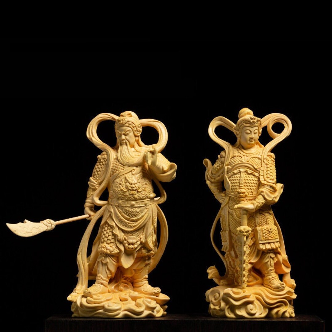 Gavin Vedas Door Buddhas Statue Weituo Guan Yu Ornament - Etsy