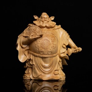 Zhong Kui Statue Chinese Mythology Ghost-catching Master - Etsy