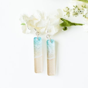 Acrylic Beach Earrings, Sea Themed Earrings, Beach Inspired Earrings ...