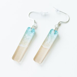 Acrylic Beach Earrings, Sea Themed Earrings, Beach Inspired Earrings ...