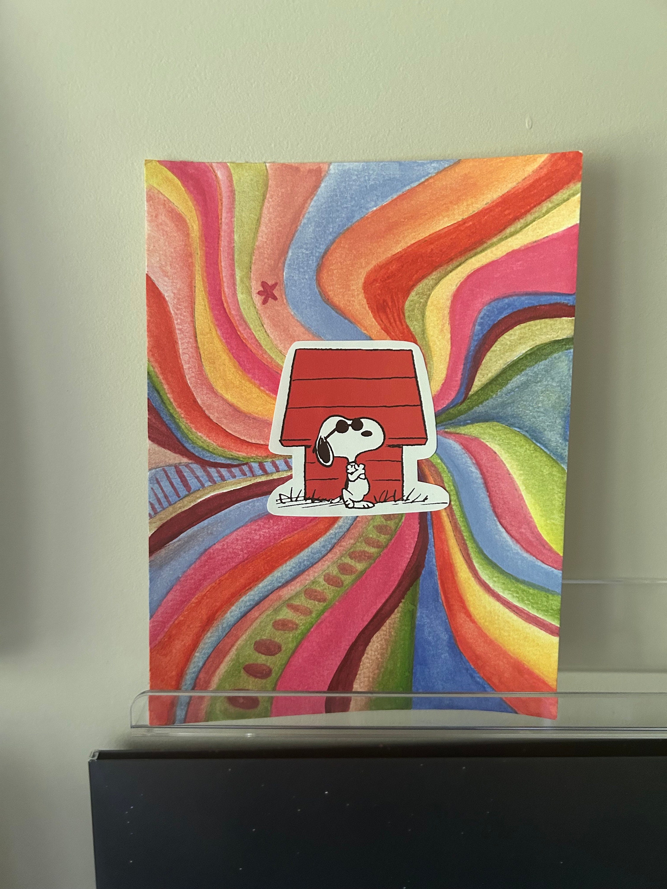 Snoopy Art Print - Etsy