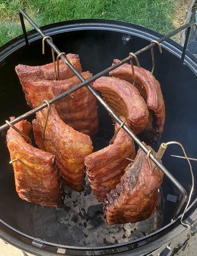 LAVALOCK® Meat Hanging System W/ Meat & Rib Hooks STAINLESS - Etsy