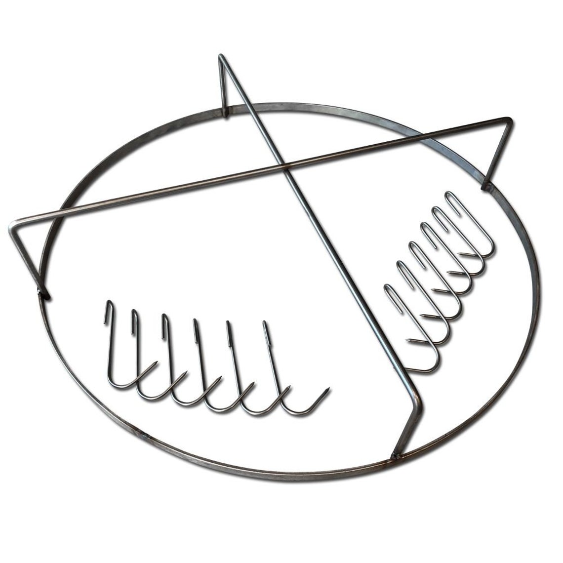 LAVALOCK® Meat Hanging System W/ Meat & Rib Hooks STAINLESS - Etsy