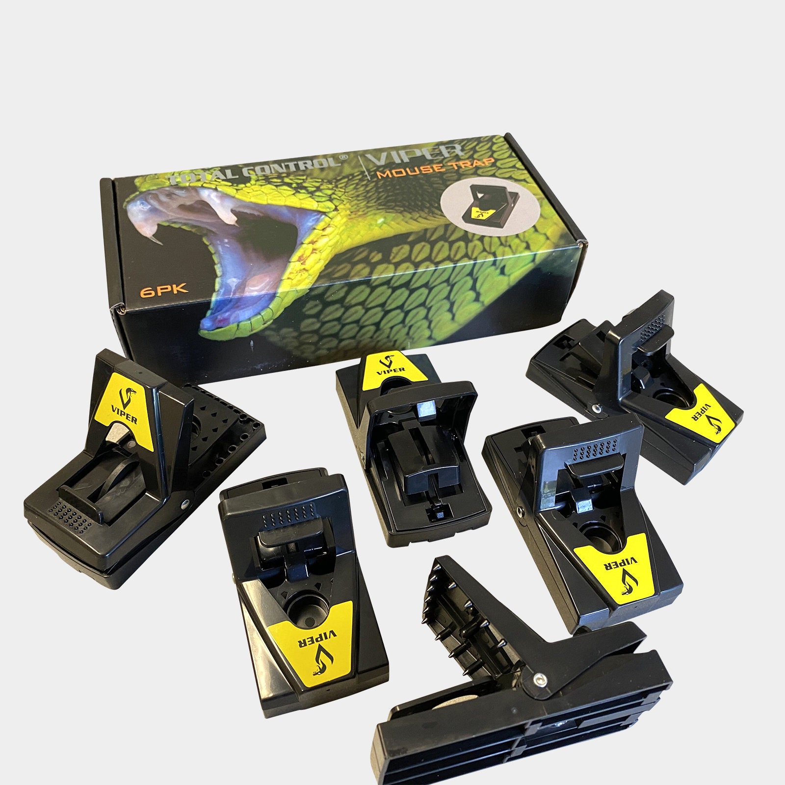 Viper Mouse Trap Lightning Fast Snap Trap 6 Pack de trampas de - Etsy ...