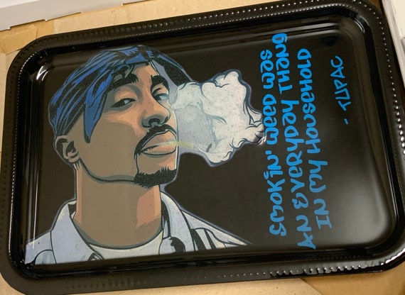 Custom rolling Tray Tupac Decorative Trays Home & Living Home Décor ...