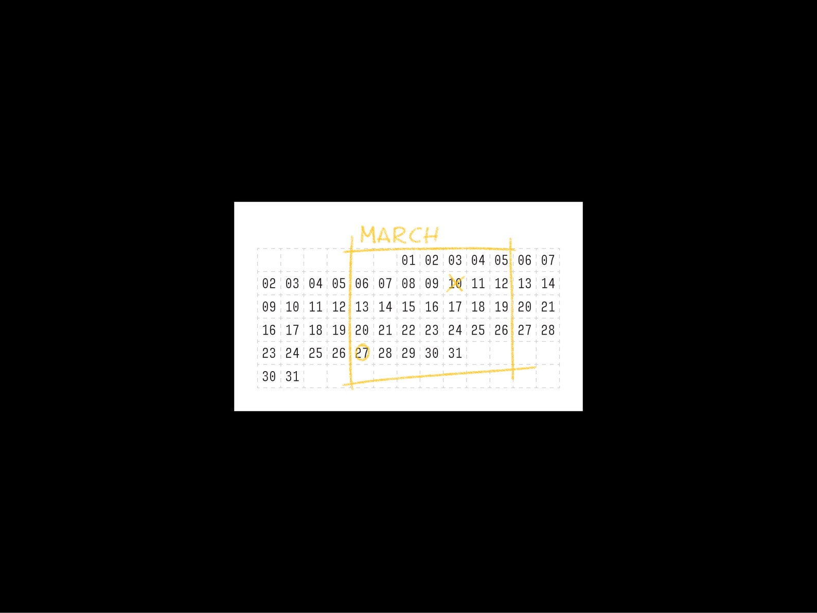 Printable Perpetual Calendar 90x54mm - Etsy