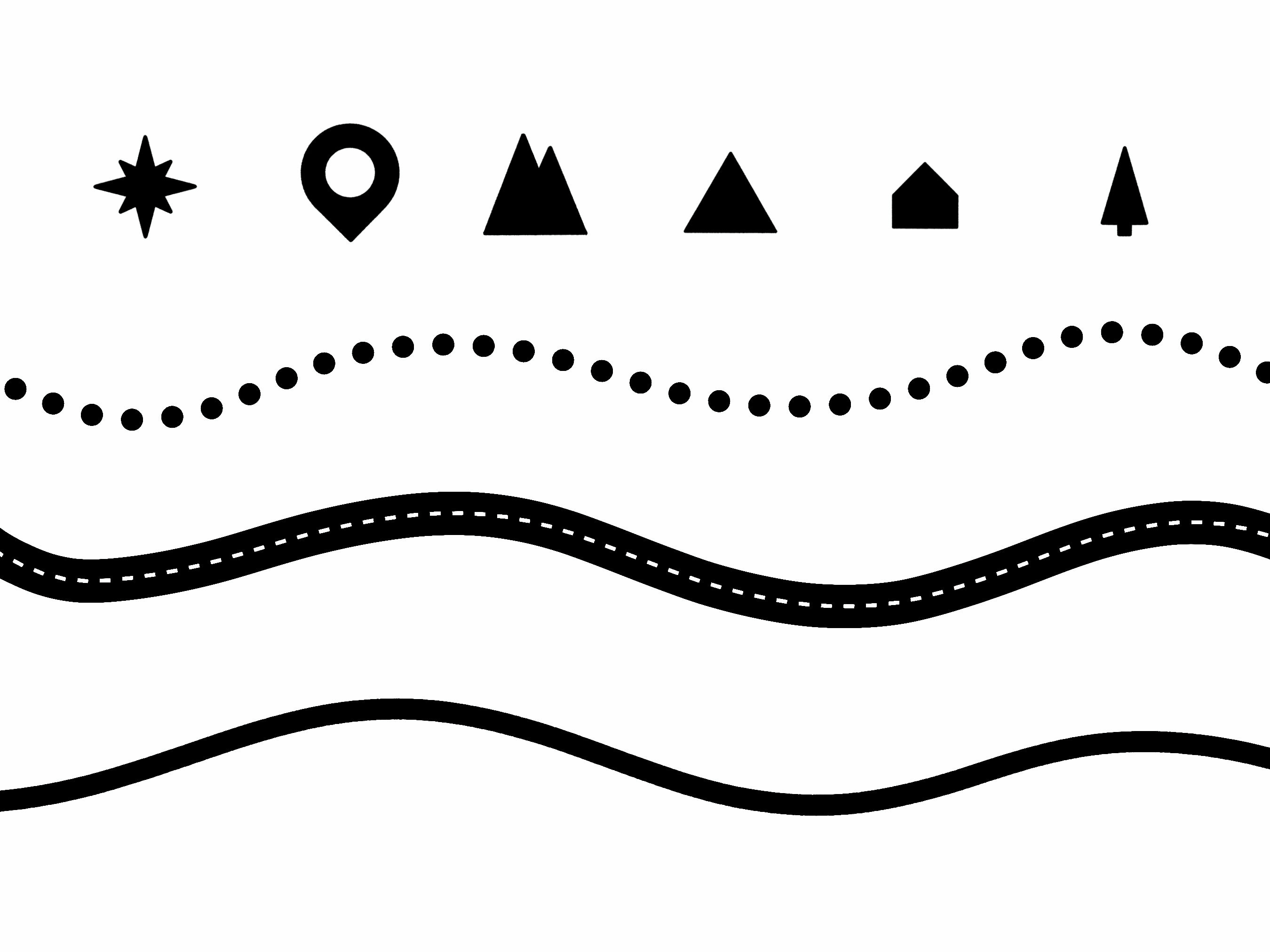 Map Brushes for Procreate - Etsy