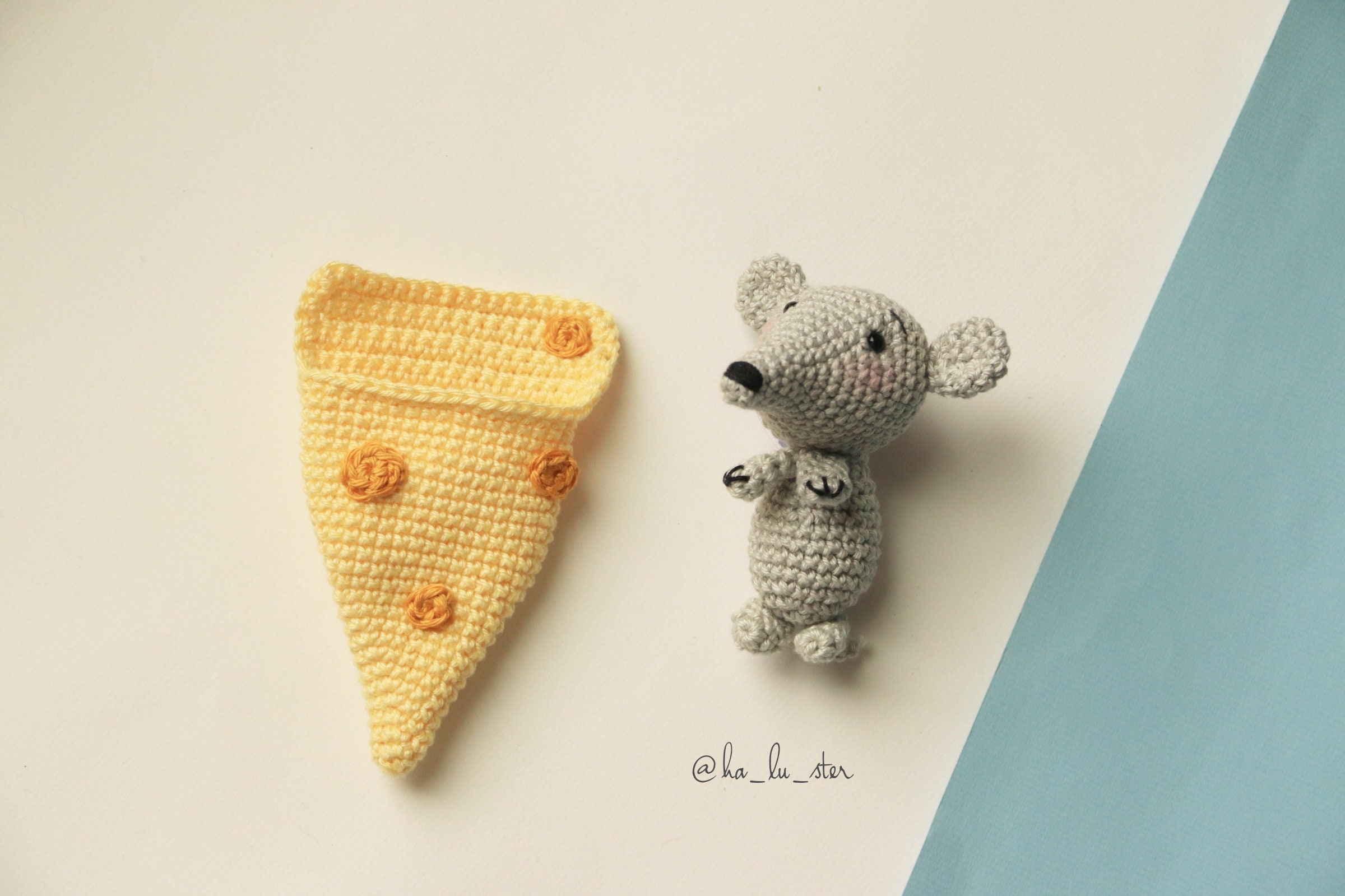 PDF Crochet Pattern Mouse in Cheese , Pocket Pal , Amigurumi Pattern - Etsy