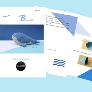 Crochet Pattern Blue Whale, Amigurumi PDF Pattern Blue Whale - Etsy UK